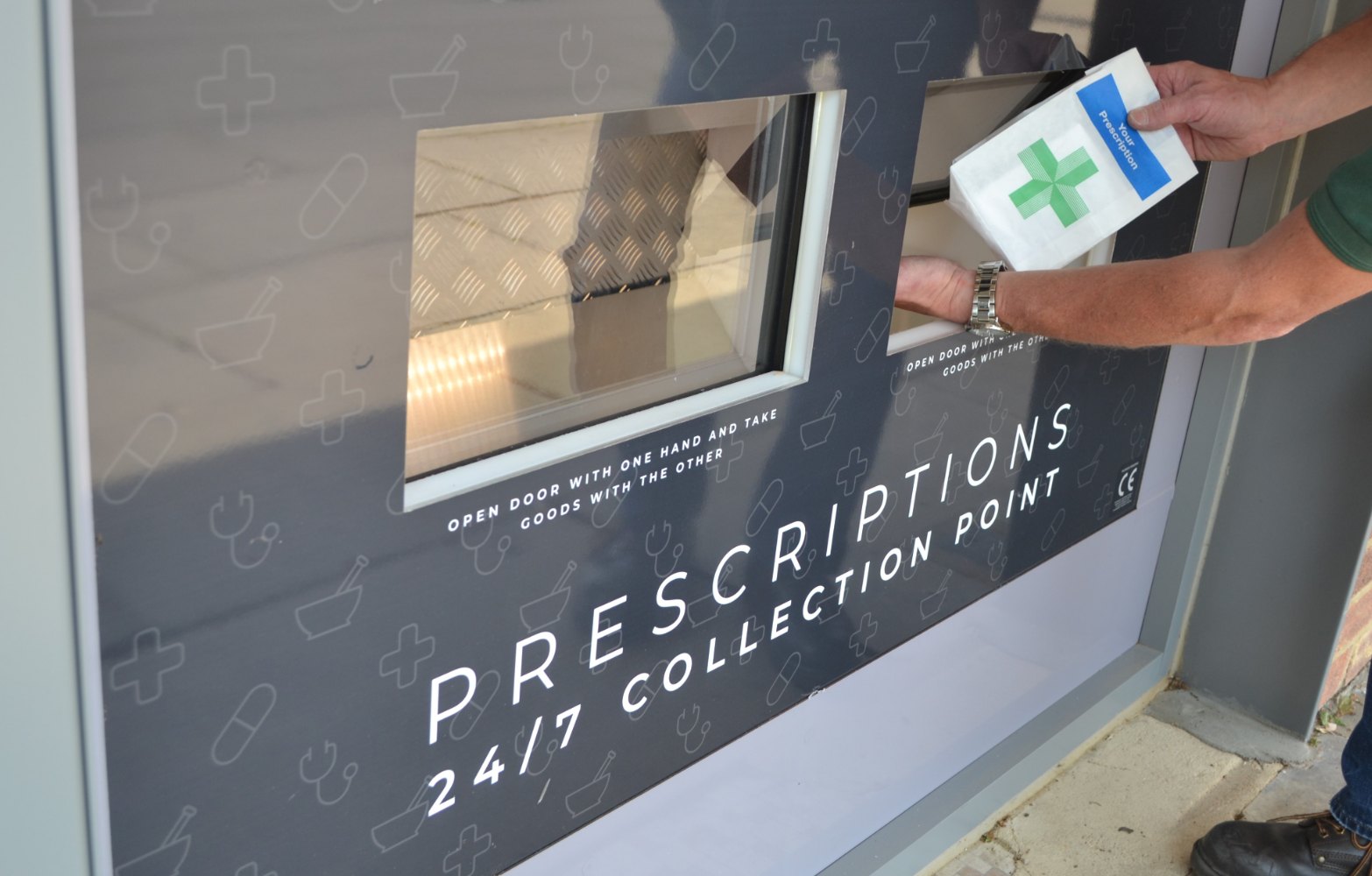 Automated Collection Point Sign-up Page | Downley Pharmacy